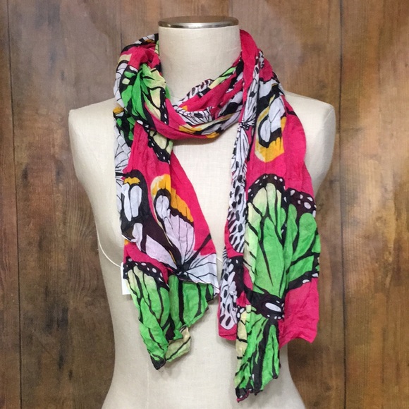Accessories | Nwt Butterfly Scarf | Poshmark